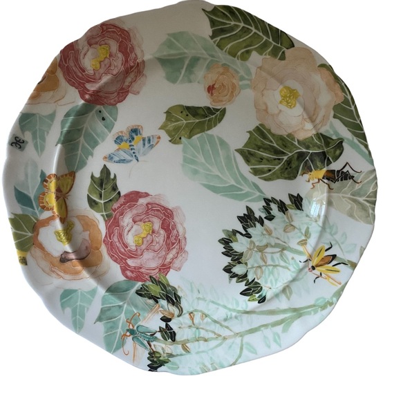 Anthropologie | Dining | Anthropologie Shelley Hesse Watercolor Petal ...